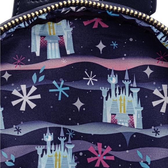 Loungefly | Bags | Loungefly Disney Cinderella Castle Mini Backpack ...